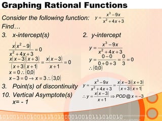 Rational, Irrational & Absolute Value Functions Review | PPT