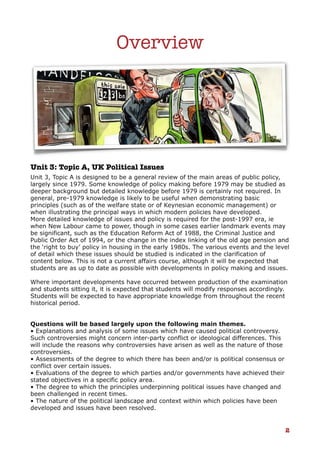 Unit 3 revision handbook | PDF