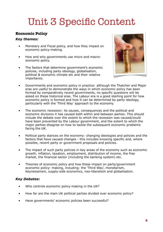 Unit 3 revision handbook | PDF