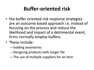 Unit 3 risk management strategies | PPTX