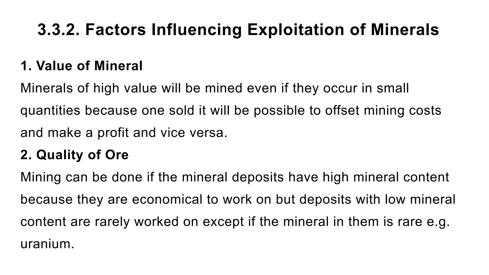 UNIT 3 Rocks and Minerals.pptx, Ores and Alloys | PPTX