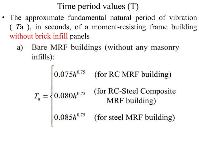 EVALUATION OF SEISMIC FORCES AS PER IS 1893_2016 | PPTX