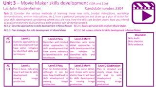Unit 3 skills development task 2 | PPT