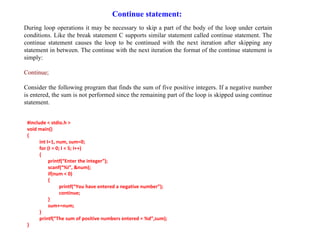 C language UPTU Unit3 Slides | PPT