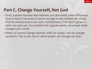 Unit 3: The Philosophy of Prayer | PPTX | Spirituality | Religion ...