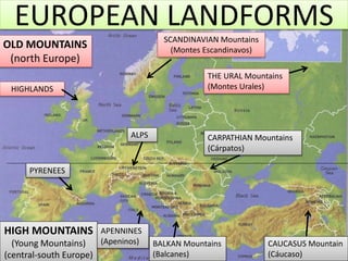 Unit 3 social. Geography of Europe | PPT