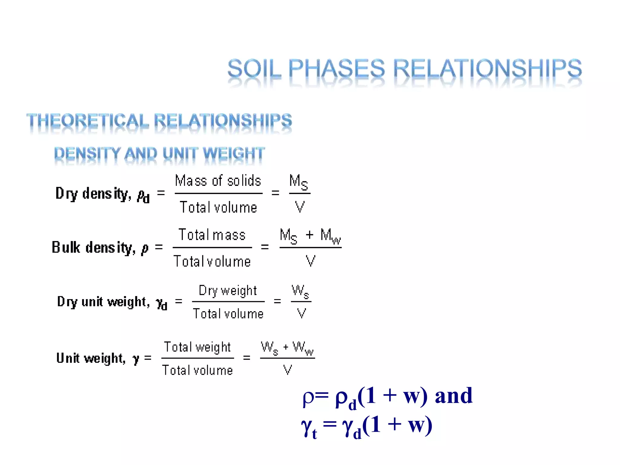 Unit 3 PHASE RELATIONSHIP AND SOIL COMPACTION.pptx | Geology | Science