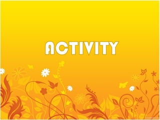 some any activity | PPT