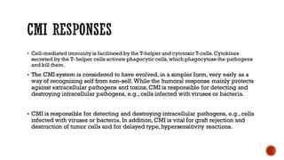 specific immunity - Immunology & Immunotechnology | PPT