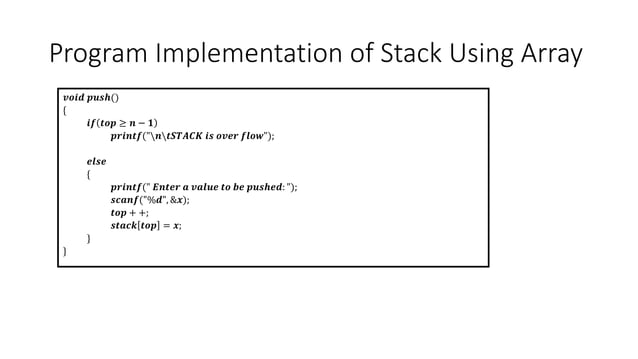 Unit 3 Stacks and Queues.pptx | Programming Languages | Computing