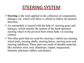 unit 3 Steering System.pptx