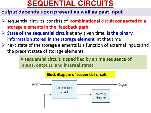 Digital Electronics-Design of SYNCHRONOUS SEQUENTIAL CIRCUITS | PPT
