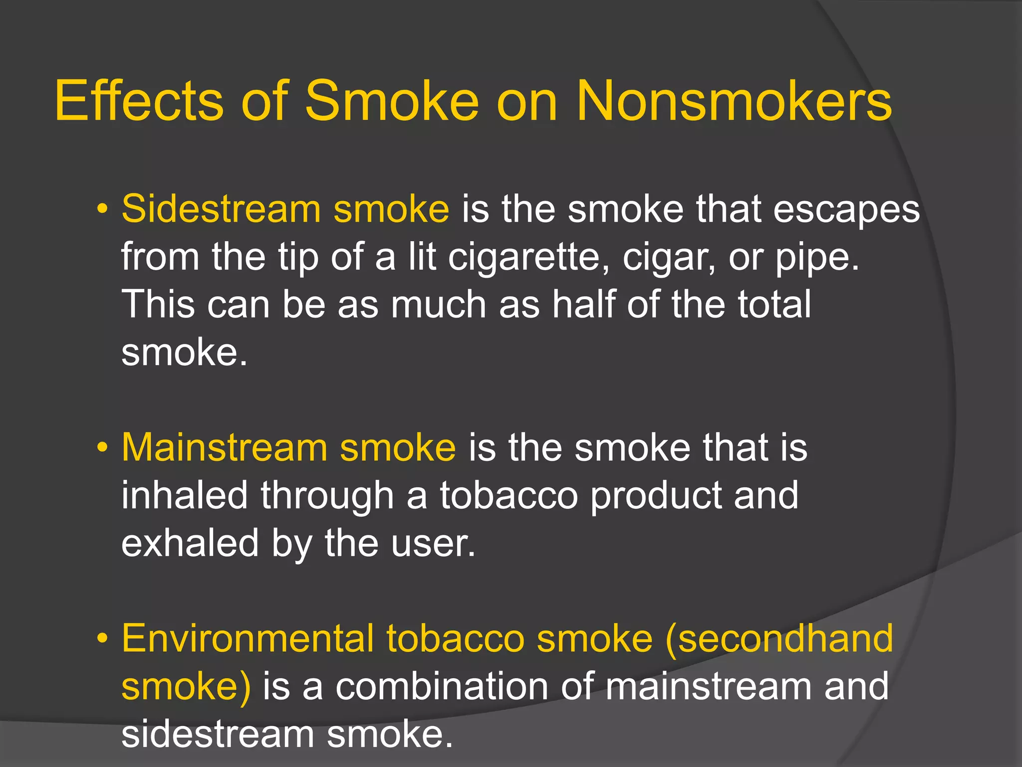 Unit 3 substance abuse, lesson 1 tobacco power point | PPTX