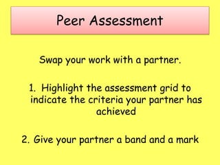 Unit 3 success criteria | PPTX