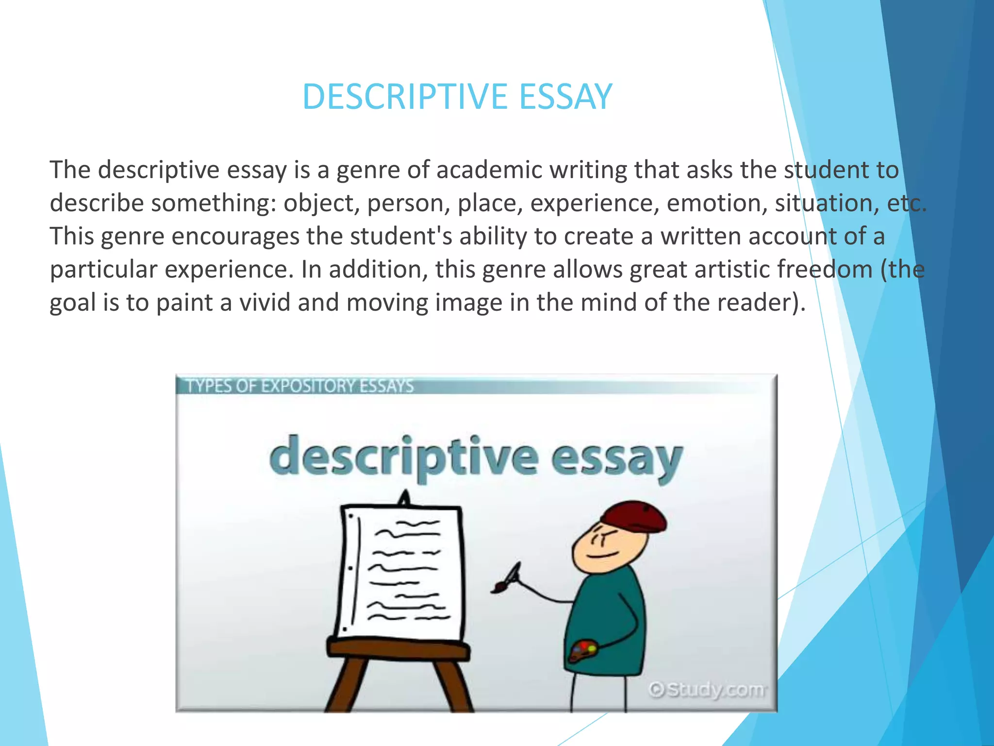 Unit 3 task-6_descriptive essay_isabel gonzález_20 | PPT