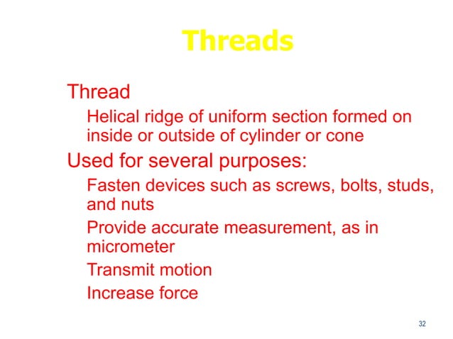 Unit 3 Temporary and Permanent Joints.pptx | Physics | Science
