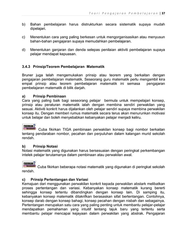 Unit 3 teori p&p & implikasi | PDF