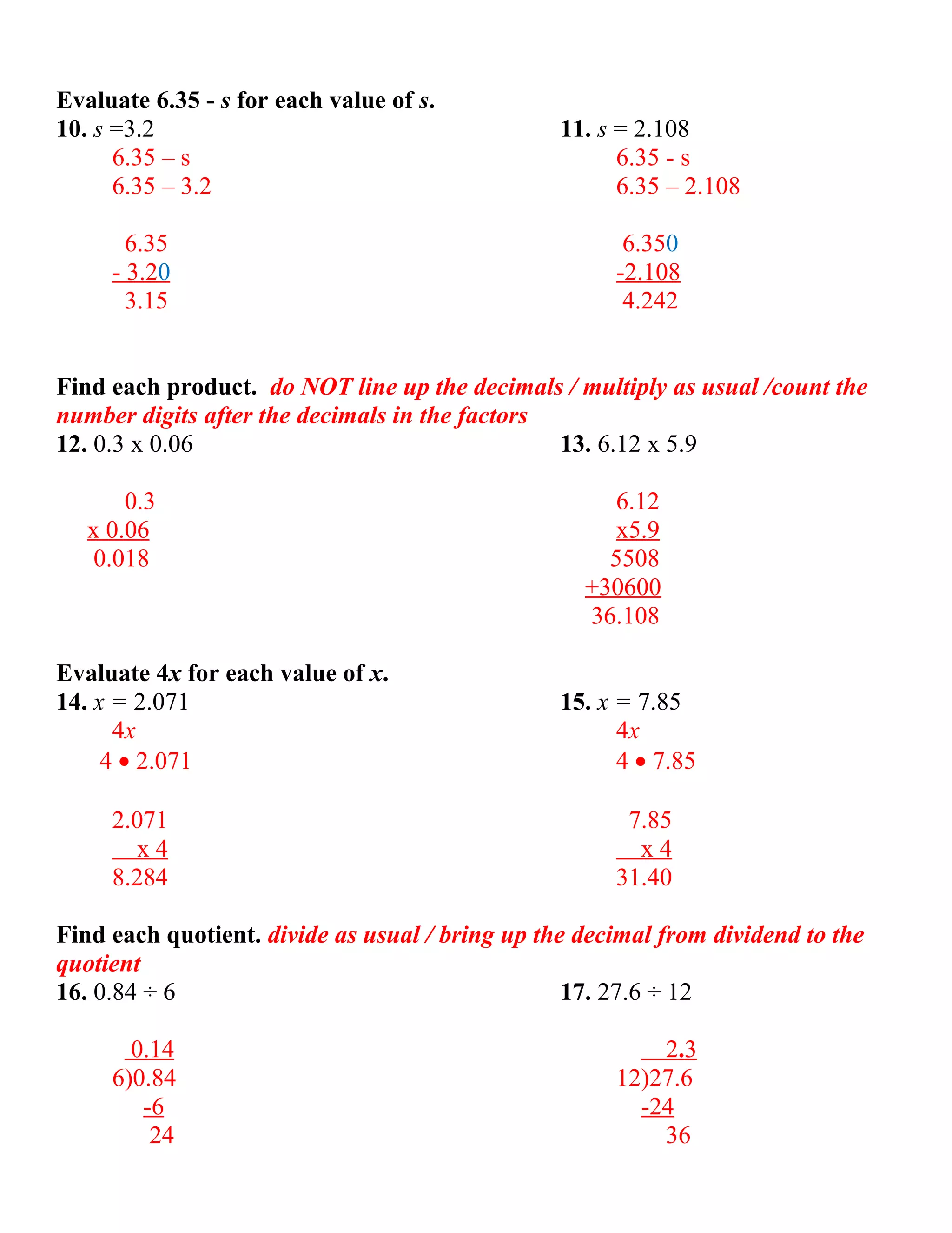 Unit 3 test review | PDF