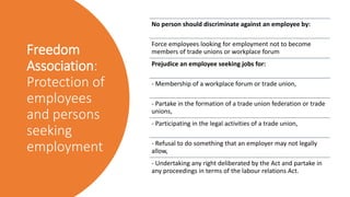 Unit 3 The Employmnet Contract and Core Labour Legislations impacting ...