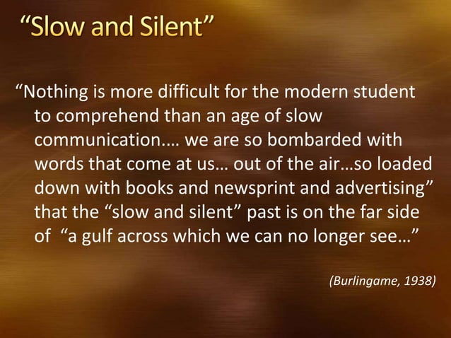 Unit 3 The First Mass Media Revolution | PPT