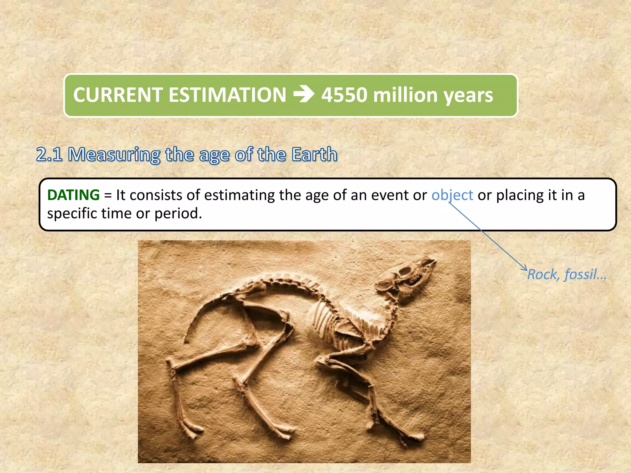 Unit3: The History of the Earth | PPT