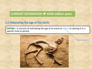 Unit3: The History of the Earth | PPT