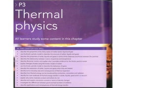 iGCSE Coordinated Science Unit 3 Thermal Physics.pptx