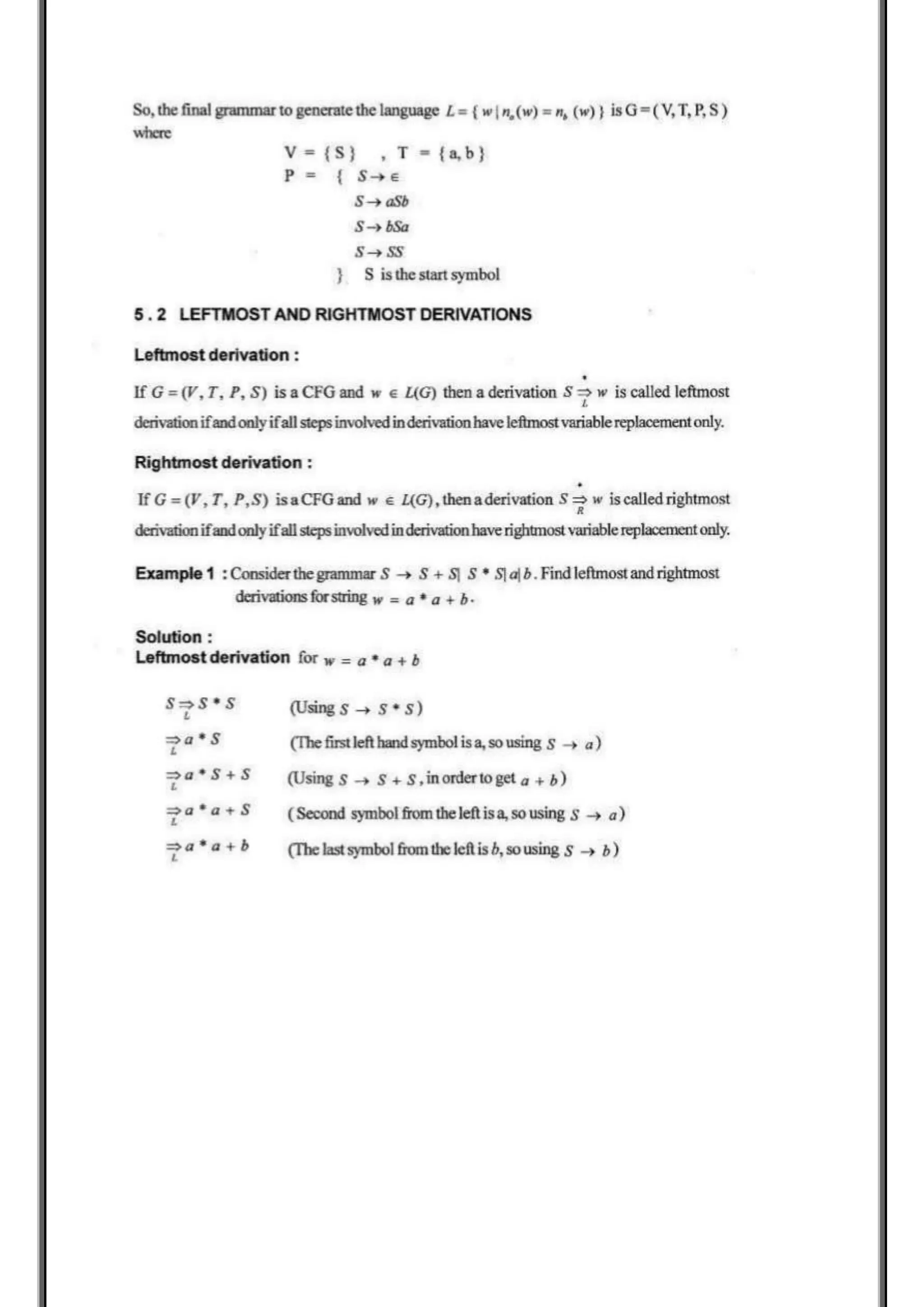 theory of computation notes for school of engineering | PDF