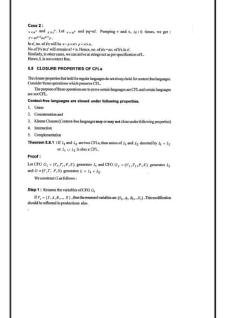 theory of computation notes for school of engineering | PDF