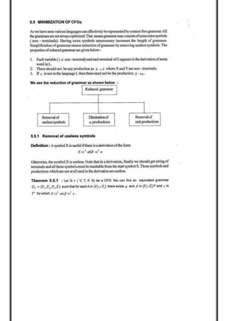 theory of computation notes for school of engineering | PDF