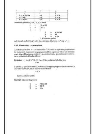 theory of computation notes for school of engineering | PDF