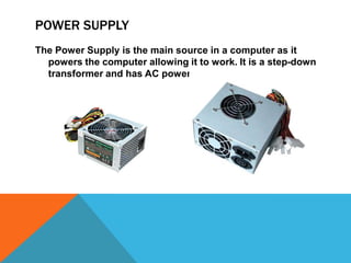 Common Components of a Computer System | PPT