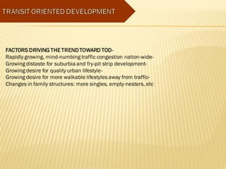 transit ideas of urban cities to develop | PPT