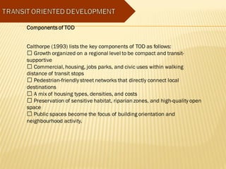 transit ideas of urban cities to develop | PPT