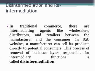 Unit 3 types of e commerce | PPTX