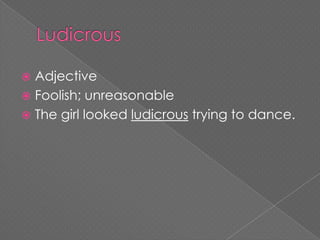 Unit 3 vocabulary | PPTX