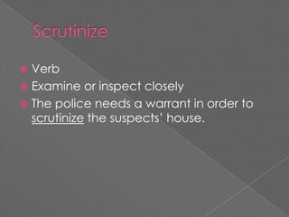 Unit 3 vocabulary | PPTX