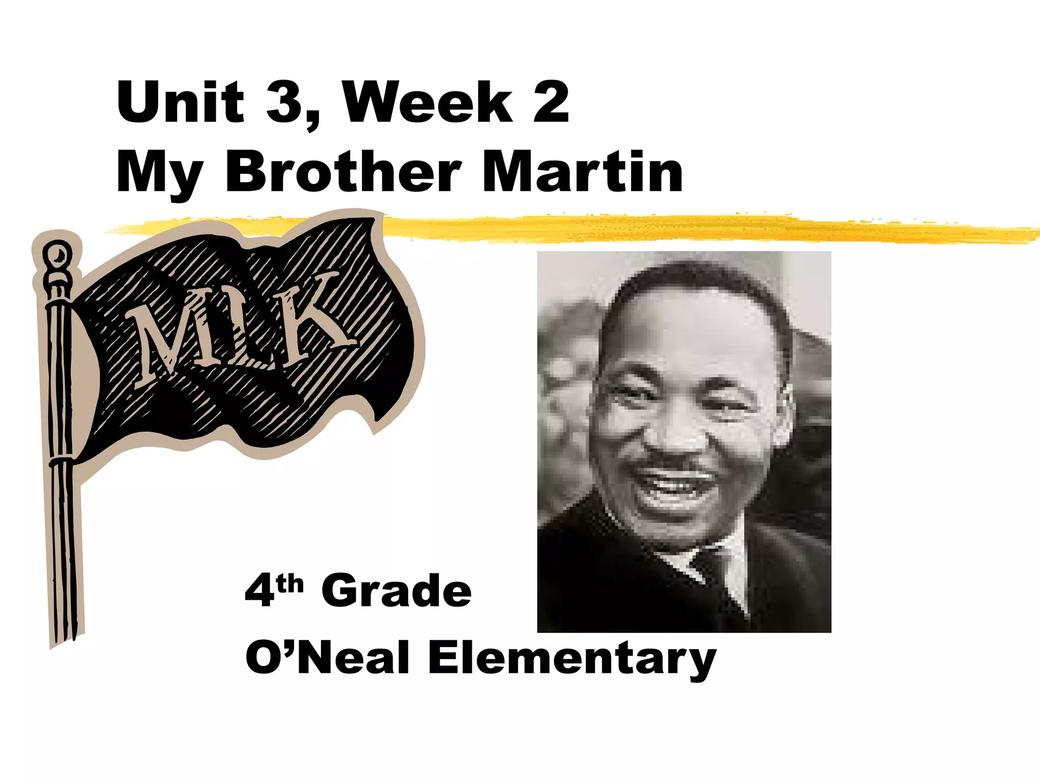 My Brother Martin | PPT