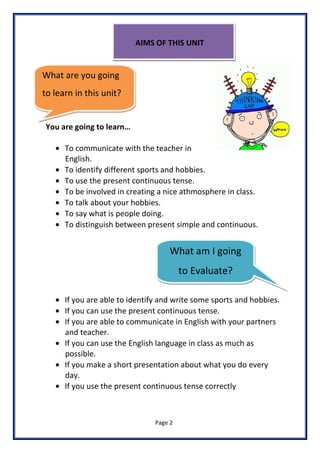 Unit 3 workbook | PDF