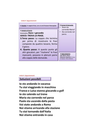 Unità 4 | PDF