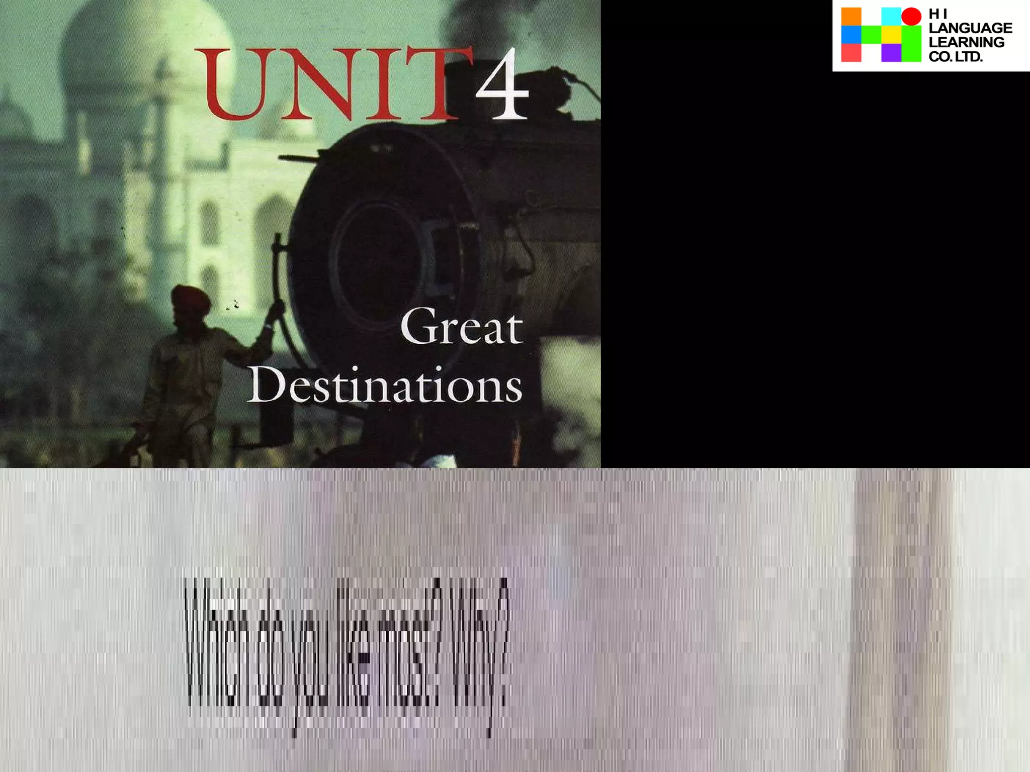 Unit4 | PPT | Travel