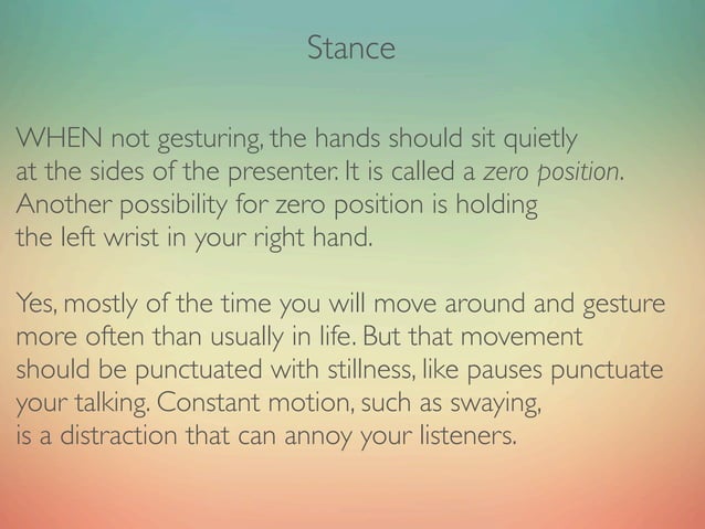 Presentation Skills. Unit 4: Body Language | KEY