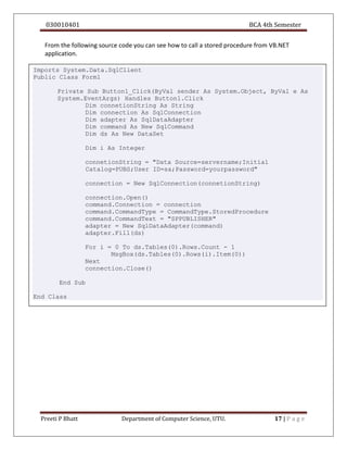Unit4 | PDF | Databases | Computer Software and Applications
