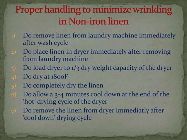 Unit 4 - Laundry | PPTX