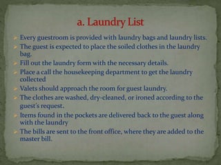 Unit 4 - Laundry | PPTX