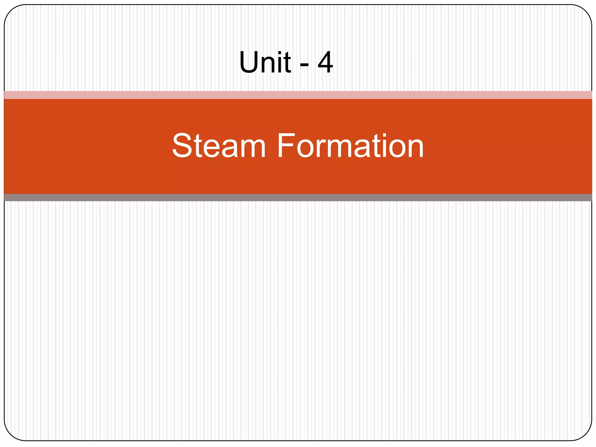 Steam Formation | PPTX