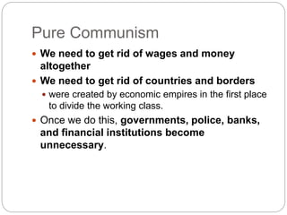 Lesson #3: The Political Economy | PPTX