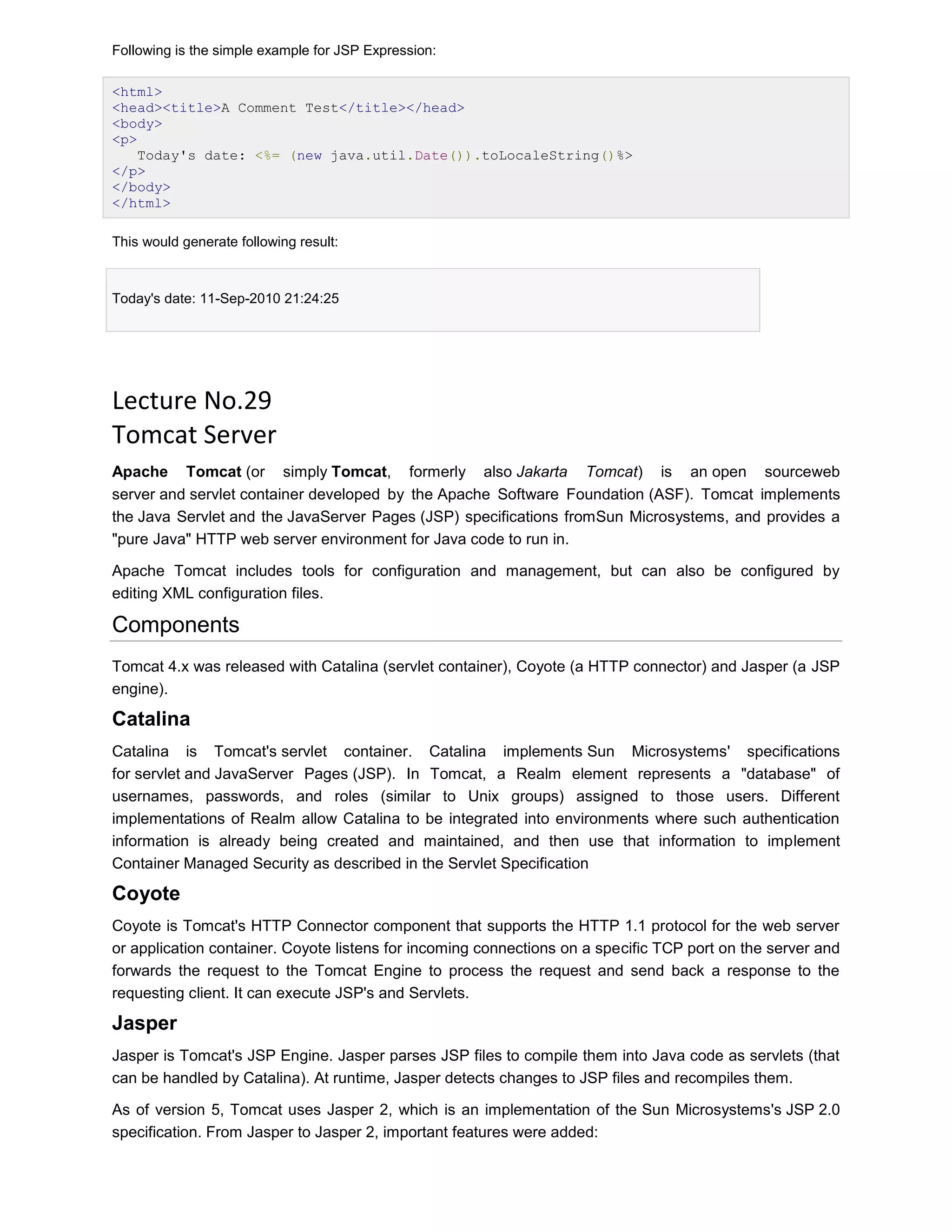 Unit 4 web technology uptu | DOCX