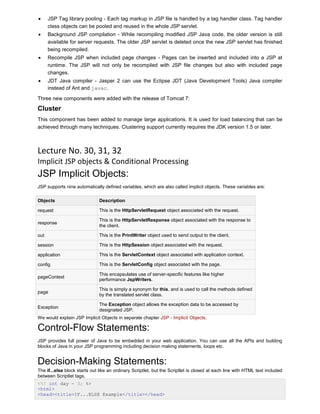 Unit 4 web technology uptu | DOCX