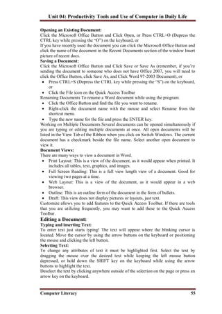 Unit4 | PDF | Desktop Publishing | Computer Software and Applications